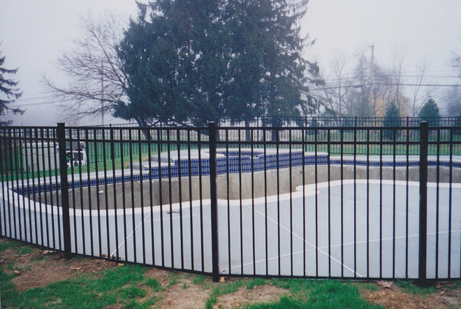 Fence City: 54" Aluminum Fence Panels By ULTRA UAF -200 - "ASSEMBLED